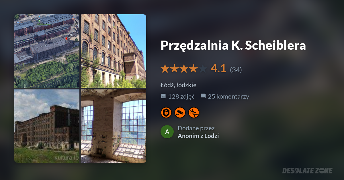 Przędzalnia K. Scheiblera - Desolate Zone